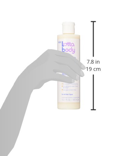 Lotta Body Hydrate Me Moisturizing Conditioner with Coconut & Shea Oils, 10 Fluid Ounce