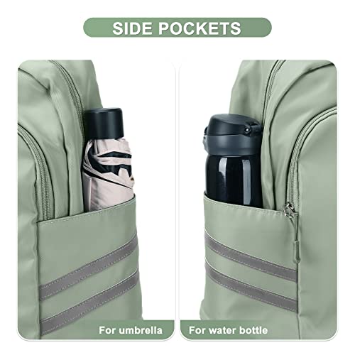 coofay Gym Backpack For Women Waterproof Backpack With Shoe Compartment Lightweight Travel Backpack Sports Backpack Large Gym Bag