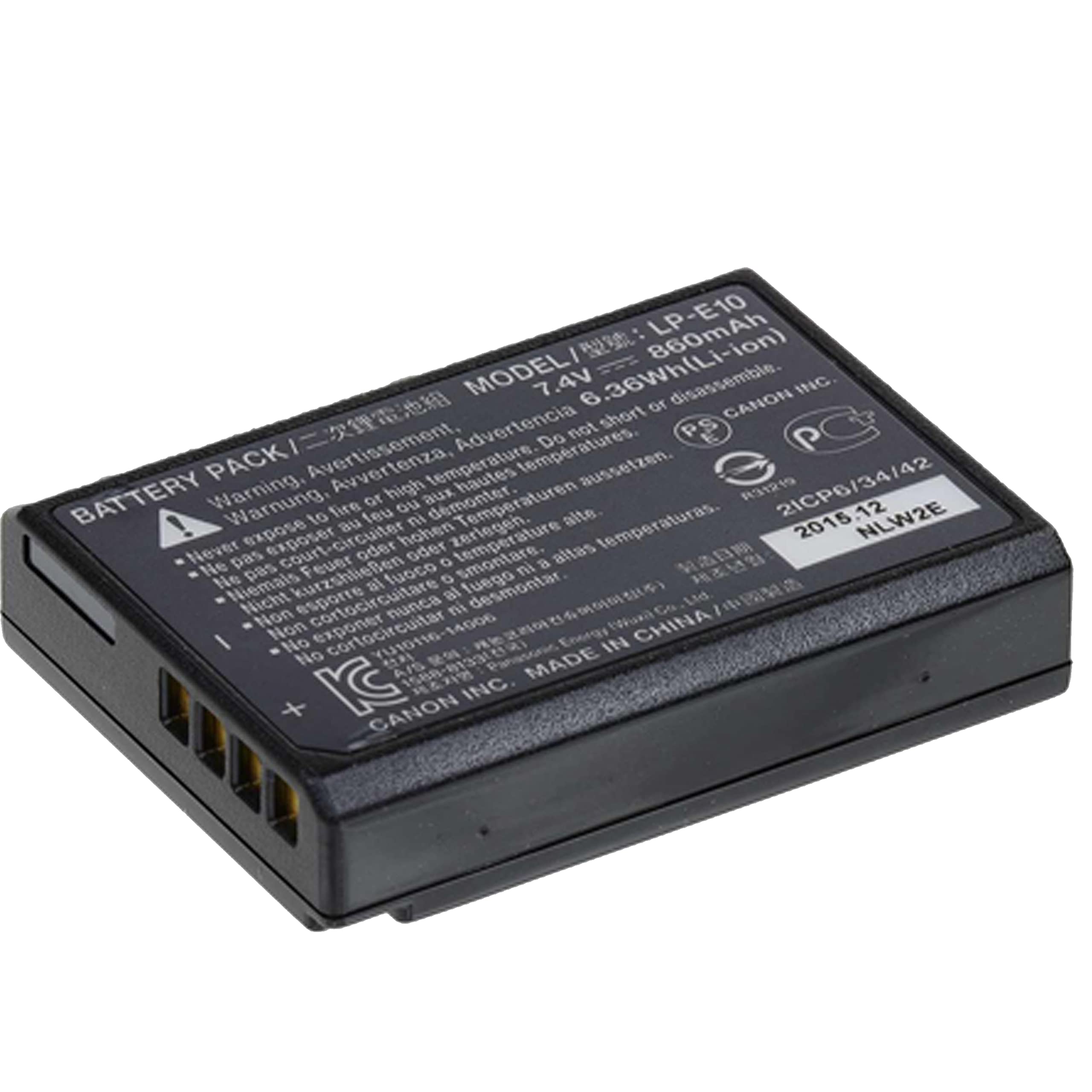 ALS VARIETY-Canon Intl. Canon LP-E10 Lithium-Ion Battery Pack + Canon LC-E10 Charger for Canon Eos Rebel T3, T5, T6, T7 (Bulk Packaging) Black