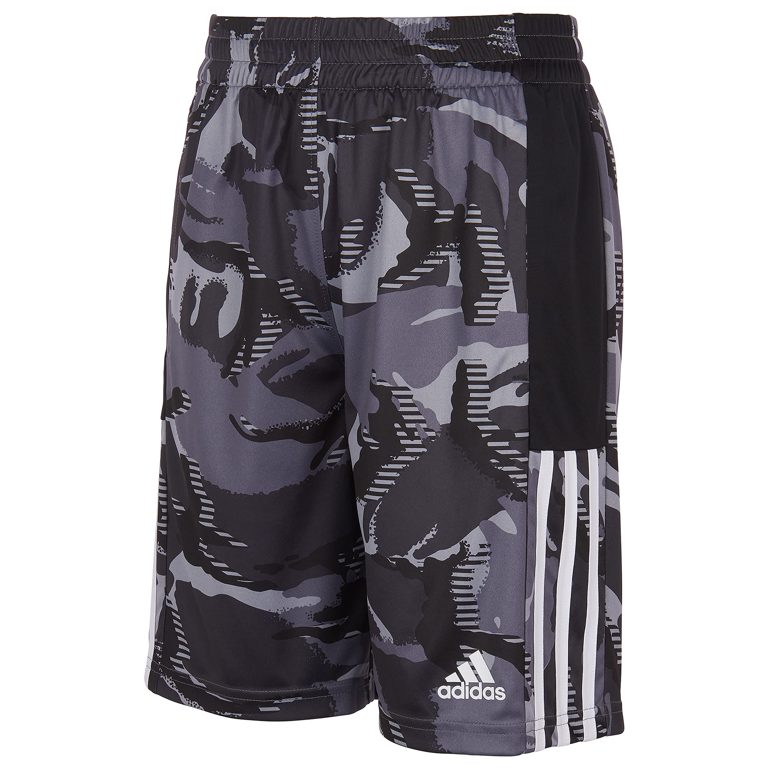 adidas Baby Boys' AEROREADY Action Camo Shorts, Black, 4T
