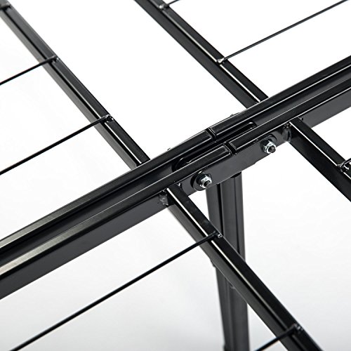 ZINUS SmartBase Tool-Free Assembly Mattress Foundation / 14 Inch Metal Platform Bed Frame / No Box Spring Needed / Sturdy Steel / Underbed Storage, Queen
