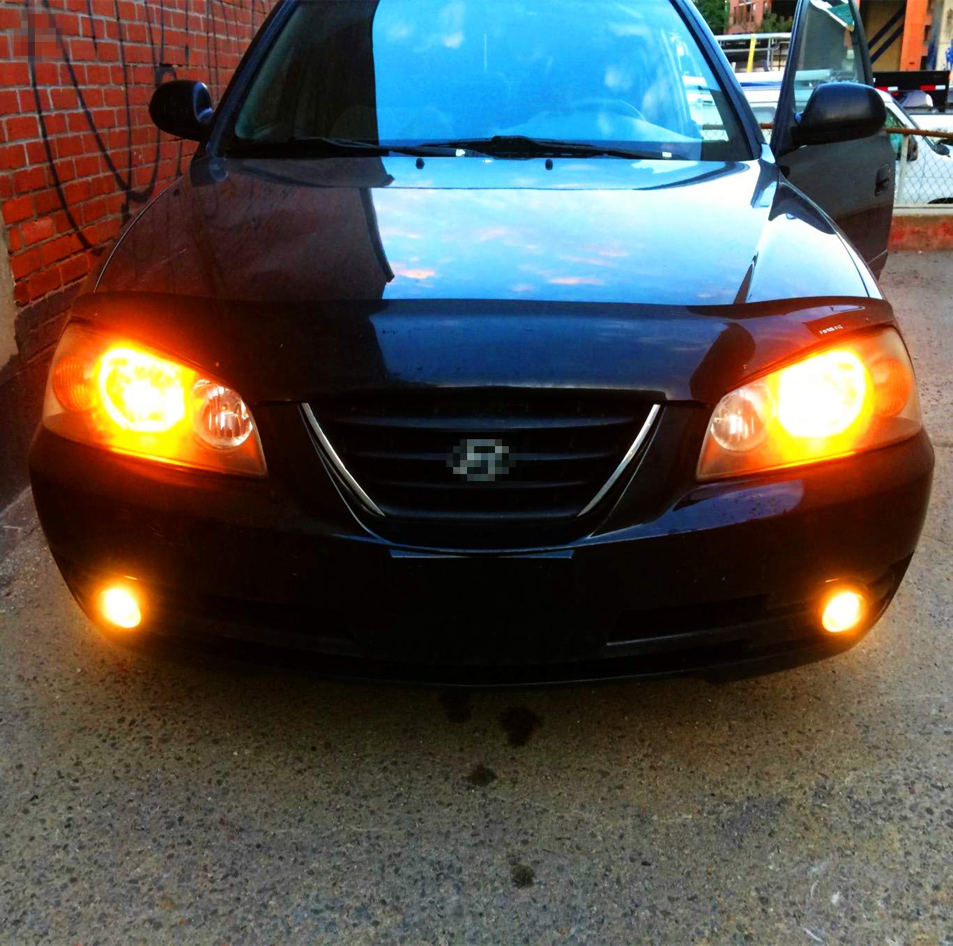 Alla Lighting 2800lm 3156 3157 LED Turn Signal Lights Bulbs, Amber Yellow T25 4157 5702 3457 AK 3757 NAK Blinker Lamps Replacement Xtreme Super Bright 12V 5730 33-SMD