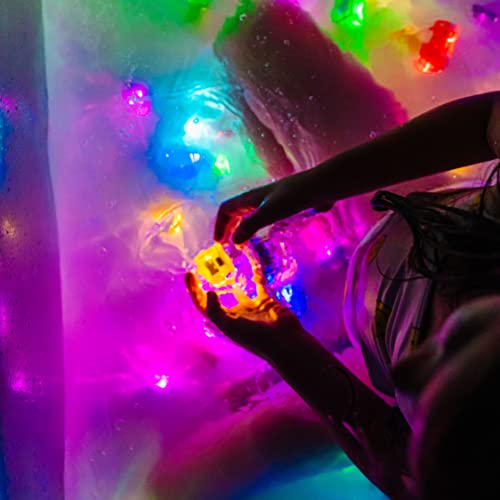 Glo Pals Water-Activated Light-Up Cubes for Sensory Play β 12 Pack