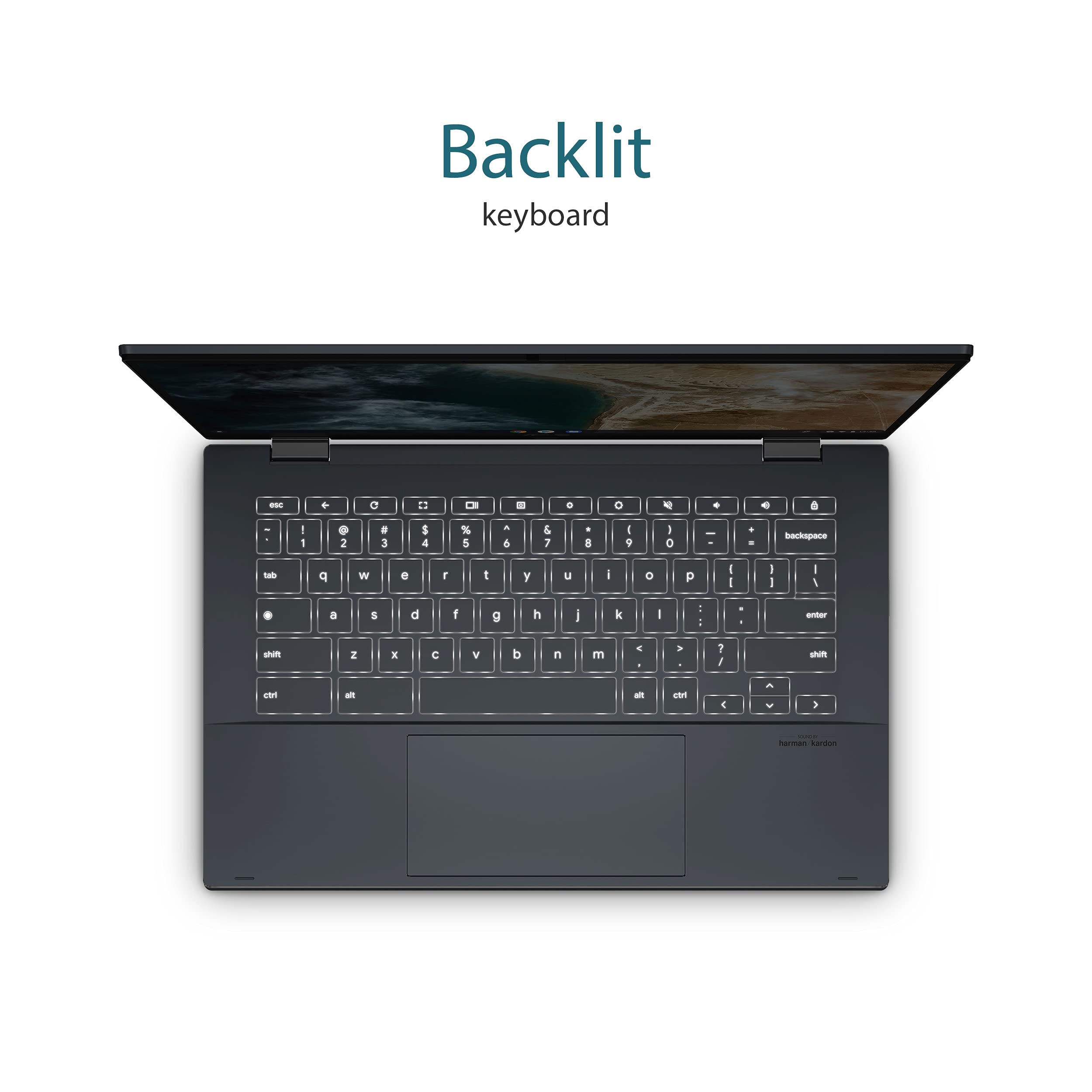 ASUS Chromebook Flip CX5, 14" Touchscreen FHD Display, Intel Core i7-1160G7 Processor, 512GB PCIe SSD, 16GB RAM, USI Stylus, Wi-Fi 6, Aluminum, CX5400FMA-DN762T-S (Renewed)