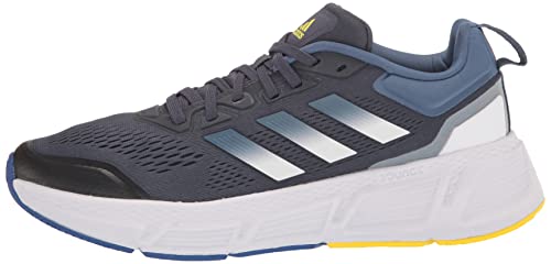 adidas Men's Questar Running Shoe, Shadow Navy/Wonder Steel/White, 10