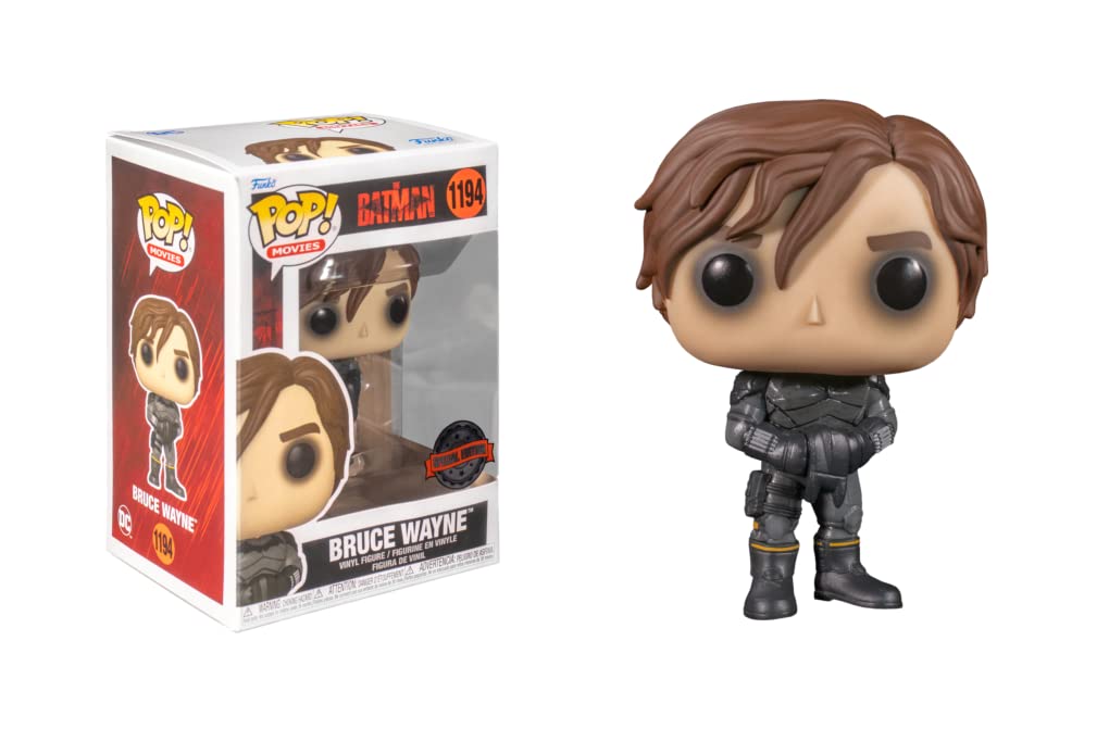 Funko Pop! Bruce Wayne in Batsuit Unmasked 1194 Exclusive Figure 2022