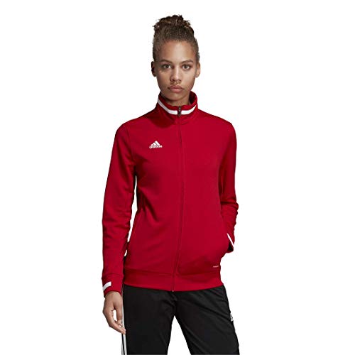 adidas Team 19 Track Jacket - Women's Multi-Sport M Power Red/White