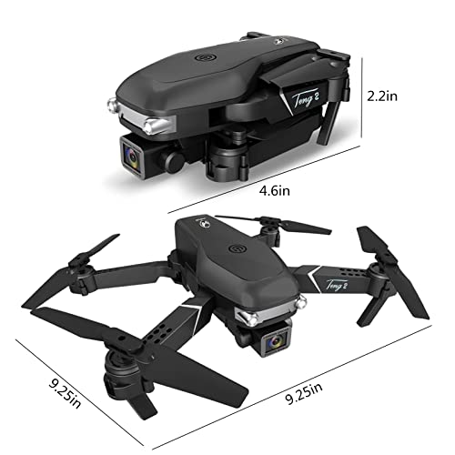 Dual 1080P HD Camera Drone - Exciting RC Toy Gift for Kids, Boys & Girls - Altitude Hold, Headless Mode, One-Key Start & Ad-justable Speeds for Thrilling Aerial Adventures
