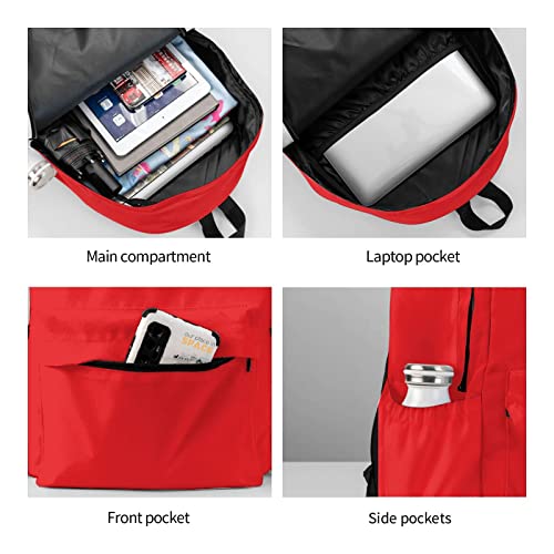 Anime Backpacks Laptop Backpack Novelty 3D Printed Travel Camping Hiking Daypack Shoulders Bag