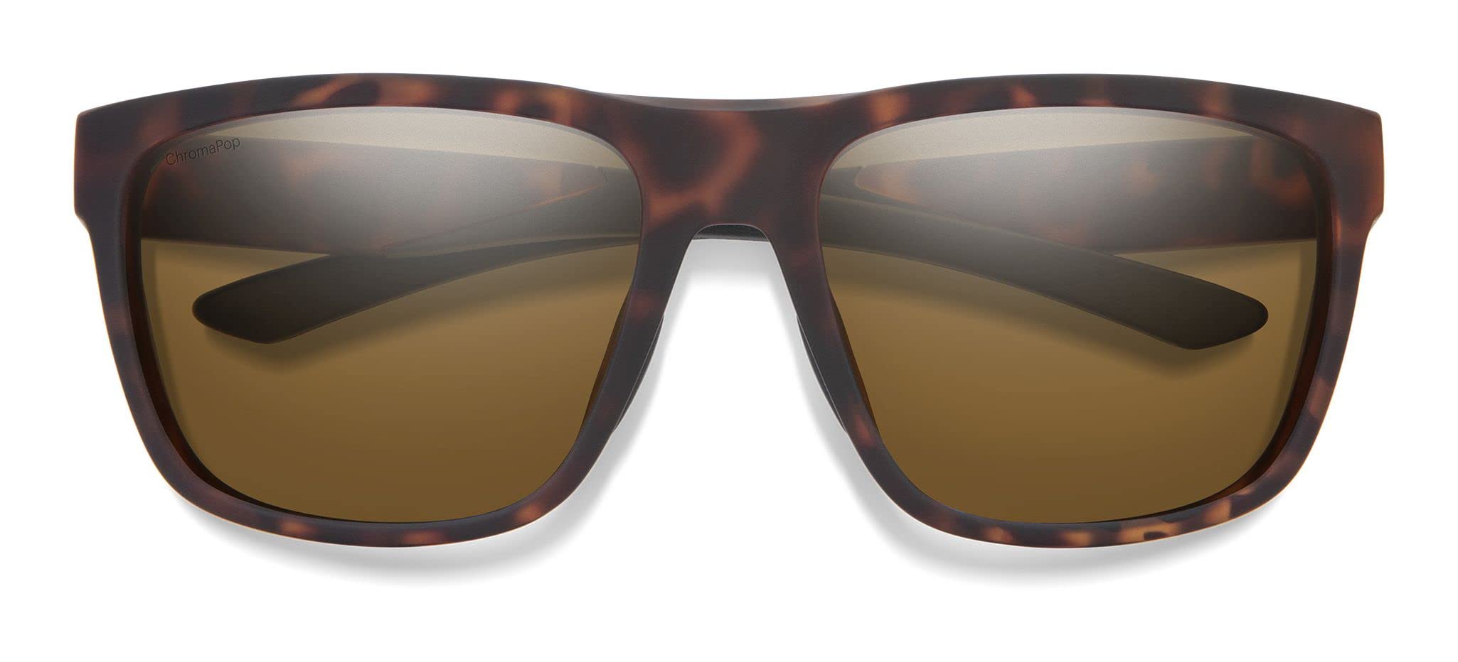 SMITH Barra Sunglasses with Chromapop Lenses - Polarized Sunglasses - for Men & Women - Matte Tortoise ChromaPop Glass Polarized Brown