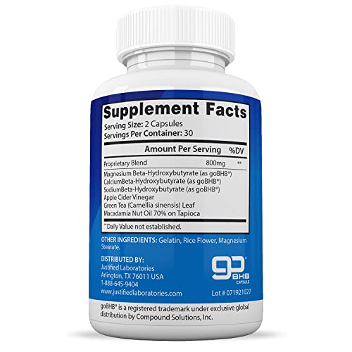 Advanced Keto Pure BHB Boost Pills Enhanced Ketogenic Supplement Real Exogenous Ketones Ketosis for Men Women 60 Capsules 1 Bottle