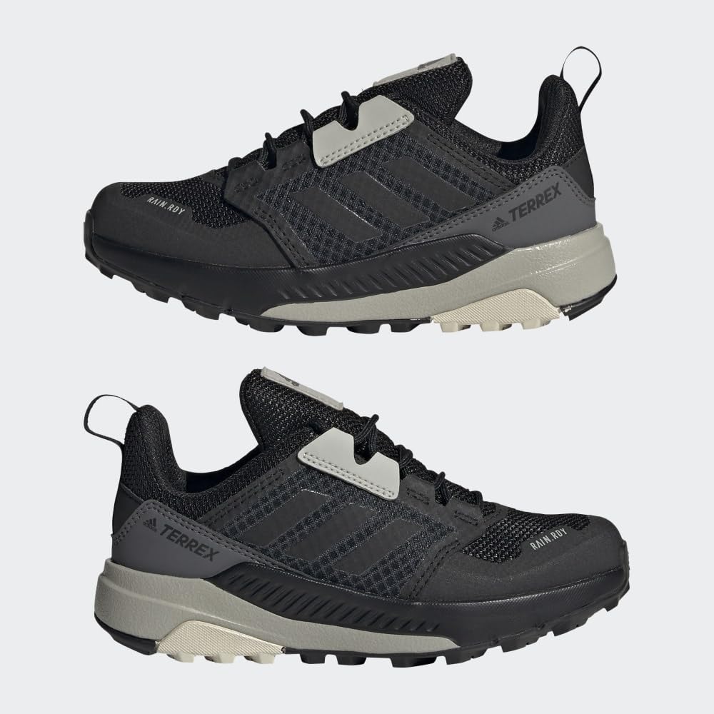 adidas Terrex Trailmaker R.RDY Hiking Boot, Black/Black/Alumina, 12.5 US Unisex Little Kid