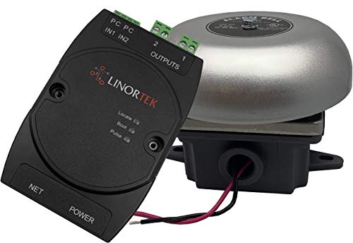Netbell-2-1Bel TCP/IP Loud Automatic School | Office Break Time Alarm Bell System with Programmable Bell Timer Software Web-Based Electronic Bell Controller