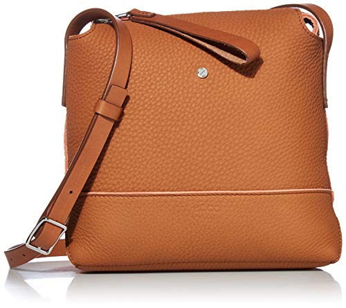 ECCO Jilin Tandem Small Crossbody, Amber/Apricot