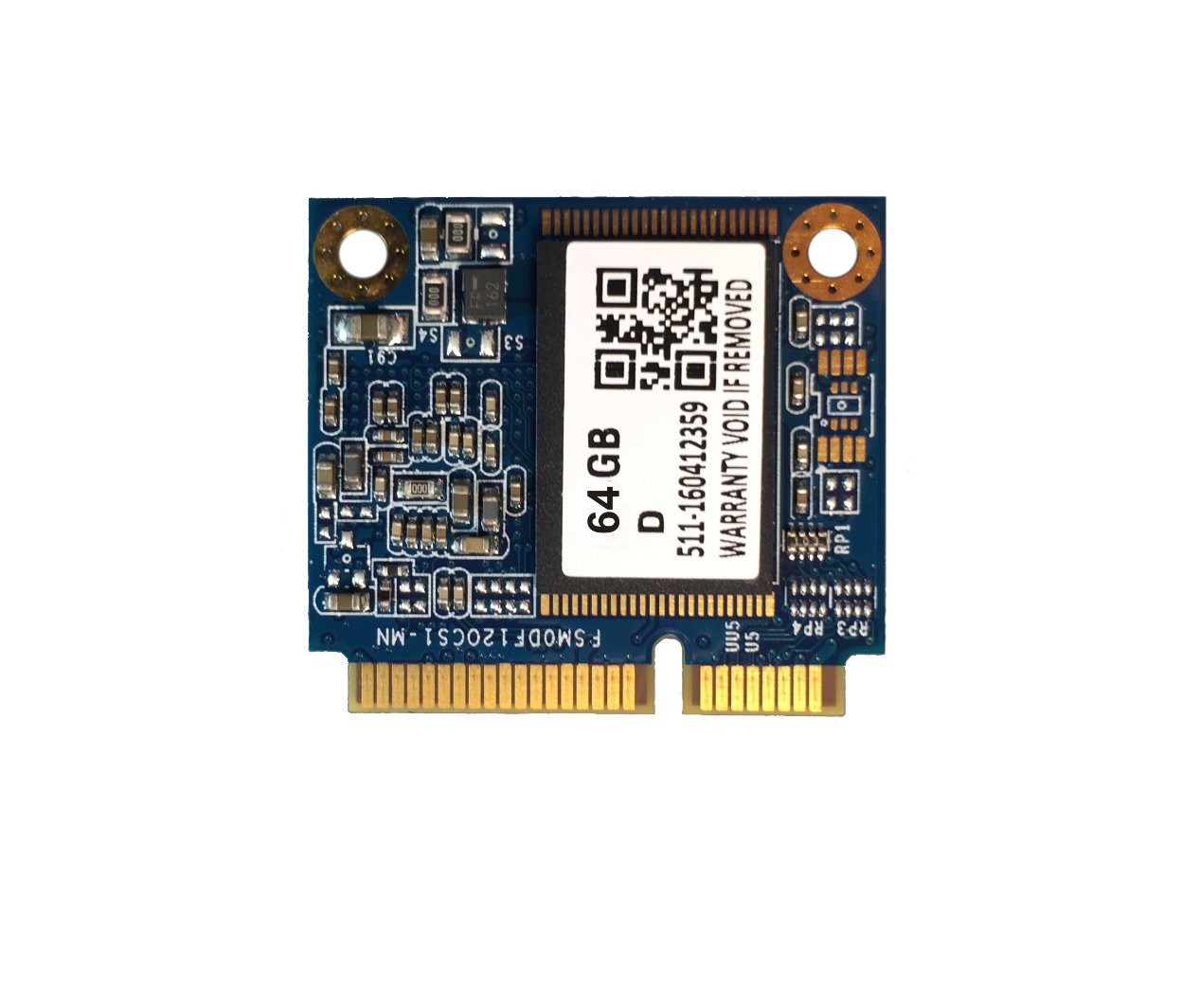 M-Factors Storage 64GB mSATA Mini (Half Size) SATAIII Made in Taiwan Final Test in USA