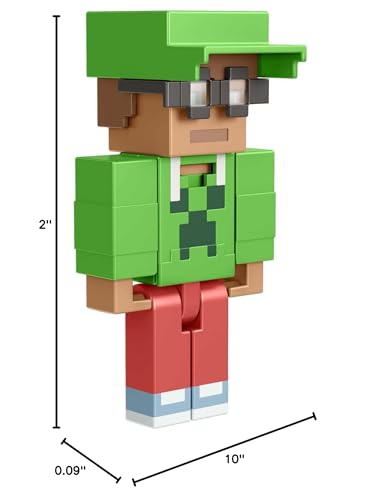 Minecraft Creator Series Expansion Pack, Collectible Building Toy, 3.25-inch Figure with Accessories, Gift for Ages 6 Years & Older