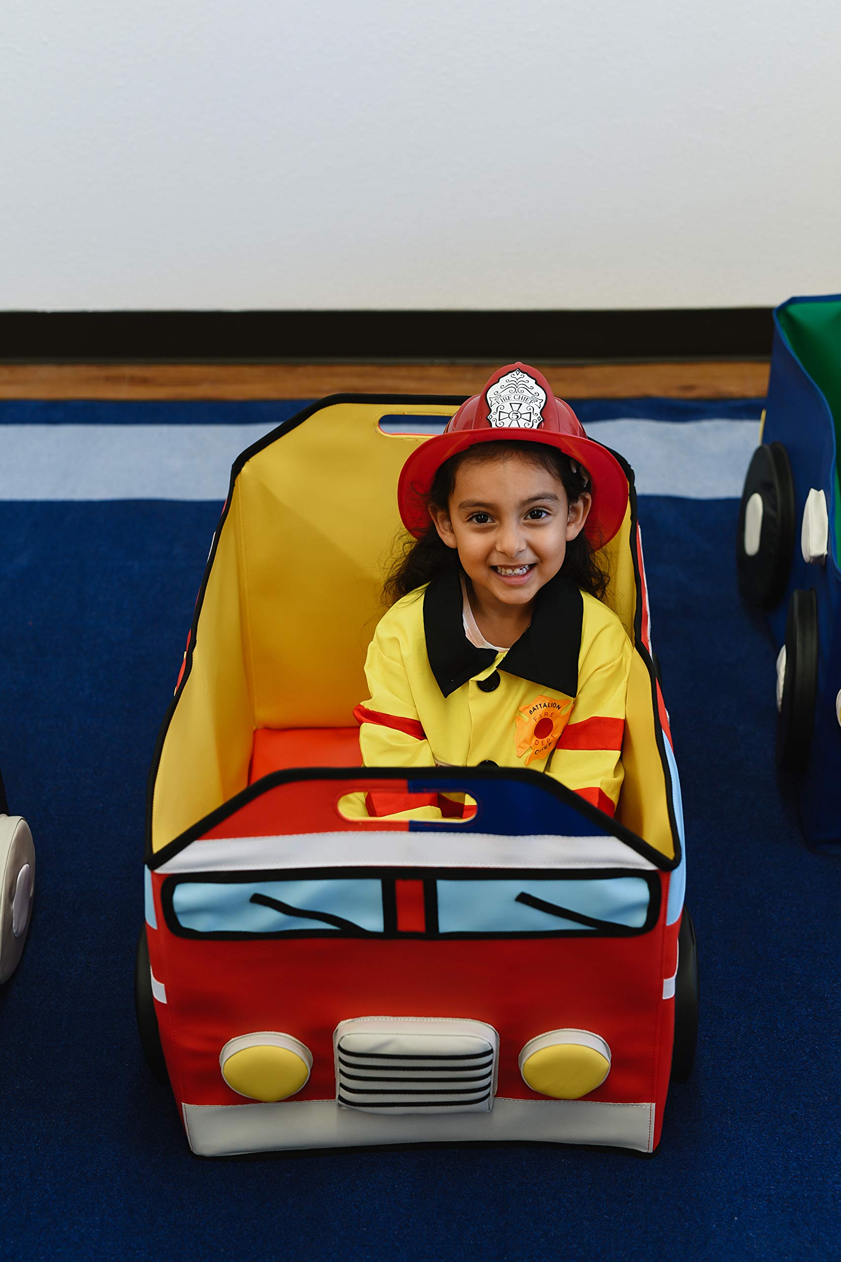 ECR4Kids SoftZone My Safe Space Toy School Bus for Kids