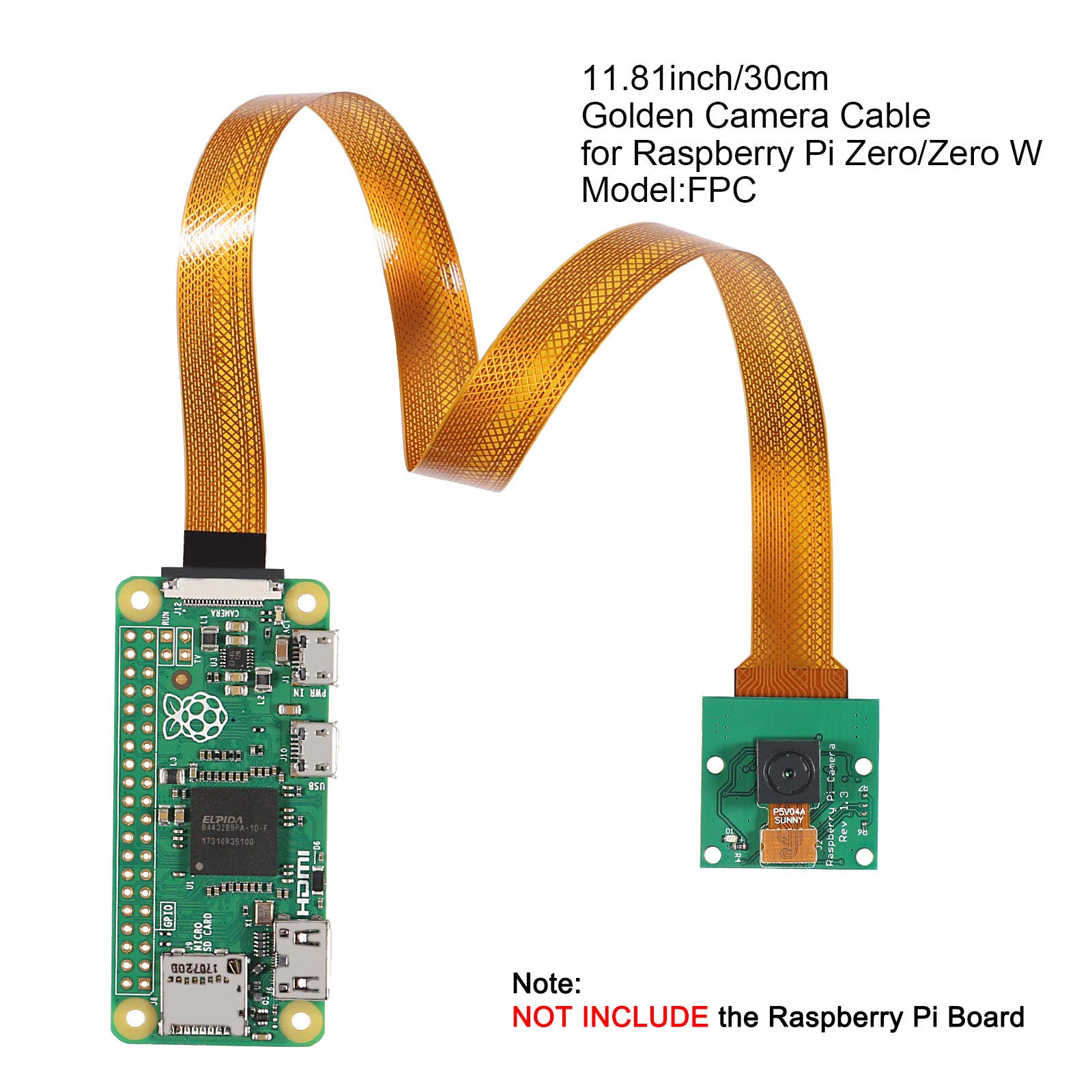 ALAMSCN for Raspberry Pi 4 Mini Camera 5MP 1080p OV5647 Sensor Video Webcam Module for Raspberry Pi 4B, 3B+, 3B, 2B, Pi Zero & W