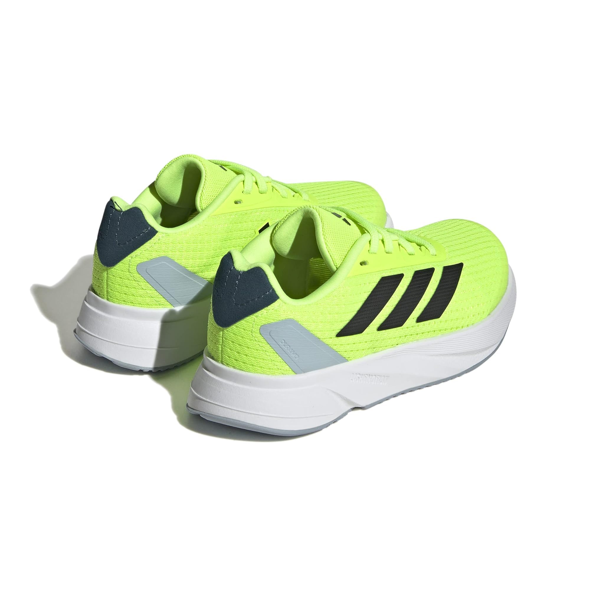 adidas Duramo SL Sneaker, Lucid Lemon/Core Black/Wonder Blue, 1.5 US Unisex little kid