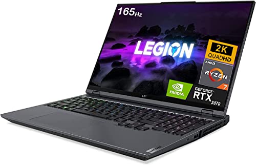 Lenovo Legion 5 Pro Gaming Laptop 2023 Newest, 16" 165Hz WQXGA 2K Display, NVIDIA GeForce RTX 3070, AMD Ryzen 7 5800H Processor, 64GB RAM, 2TB SSD, Windows 11 Home, Bundle with JAWFOAL