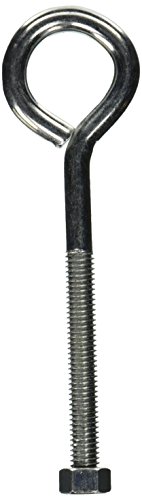 National Hardware N221-283 2160BC Eye Bolt in Zinc plated, 3/8" x 6", Pack of 1