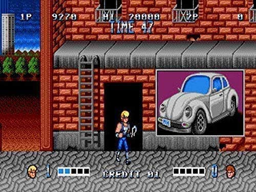 Double Dragon (Sega Genesis) - Reproduction Video Game Cartridge