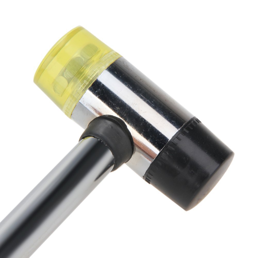 Double Headed Rubber Hammer Mallet Fret Fretboard Fretwork Installing Tool for Guitar Bass Ukelele