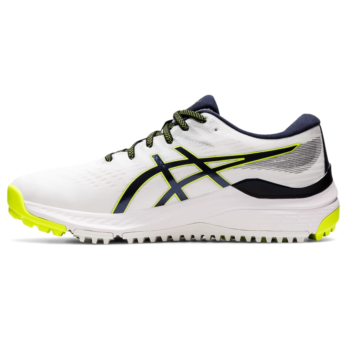 ASICS Men's Gel-Kayano ACE Golf Shoes, 13, White/Midnight