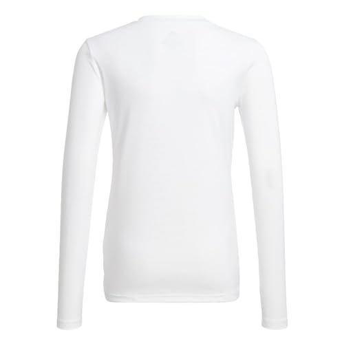 adidas unisex-child Team Base Tee White Small