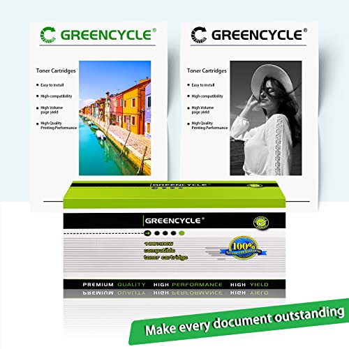 GREENCYCLE 2 PK Compatible Toner Cartridges Replacement for Canon C106 CRG 106 0264B001AA Black Use in imageClass MF6530 MF6540 MF6550 Printer ( 5000 Yield per Toner )