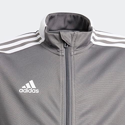 adidas unisex-child Tiro 21 Track Jacket Team Grey Medium