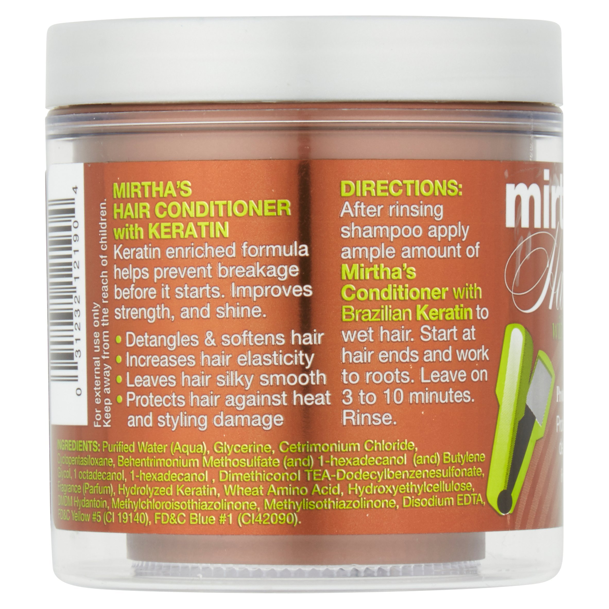Mirta De Perales Hair Conditioner With Keratin 6 oz ( Pack of 2)