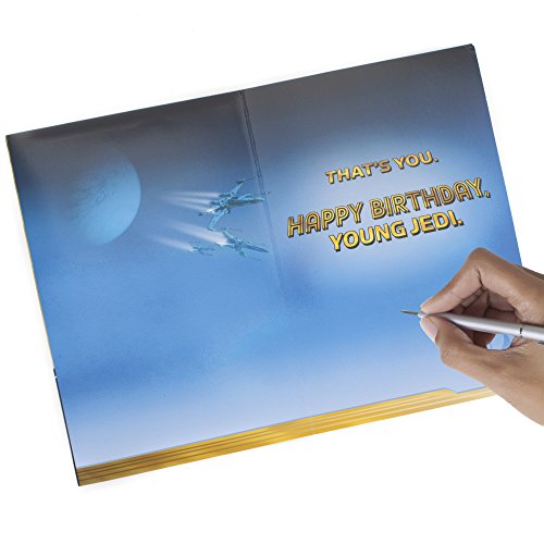 Hallmark Star Wars Birthday Card (Happy Birthday, Young Jedi)