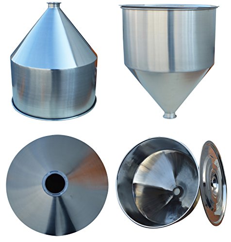 INTSUPERMAI 50L Fillng Machine Hopper for Filling Machine 5-5000ml
