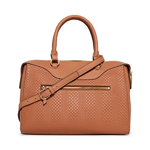 Anne Klein Woven Satchel, Harvest
