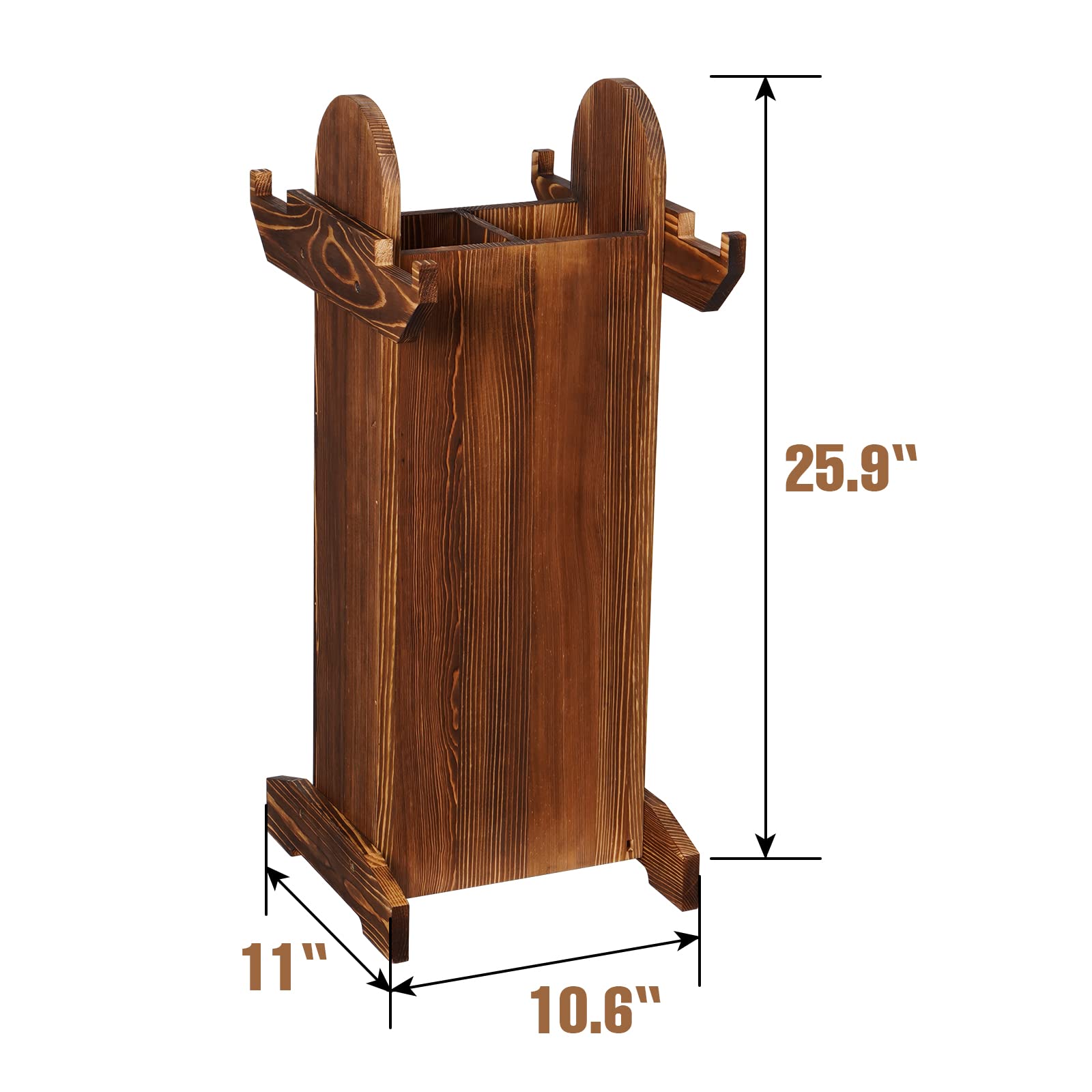 Aimdorarchery Arrow Quiver and Bow Holder-for Target Arrows with Two Arrow Quivers and Two Bow Holders
