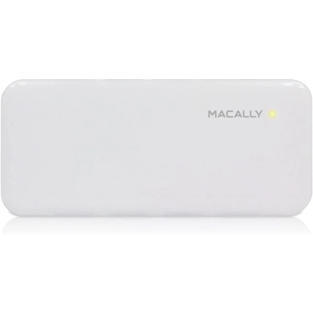 Macally 7 Port Powered USB 2.0 Hub with 5V 2A Power Adapter & 3 foot long Cable (7PortHub)