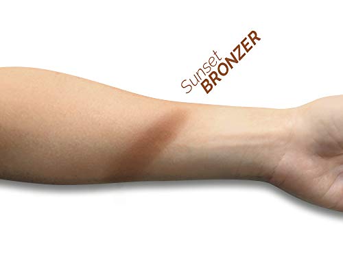 Aesthetica Sunset Bronzer Powder - Matte Bronzing Powder Makeup Contouring Powder - Vegan & Cruelty Free