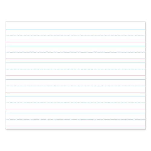 iScholar Multi-Method Primary Tablet, 1 Inch Ruling, 40 Sheets, 11 x 8.5 Inches (11801)