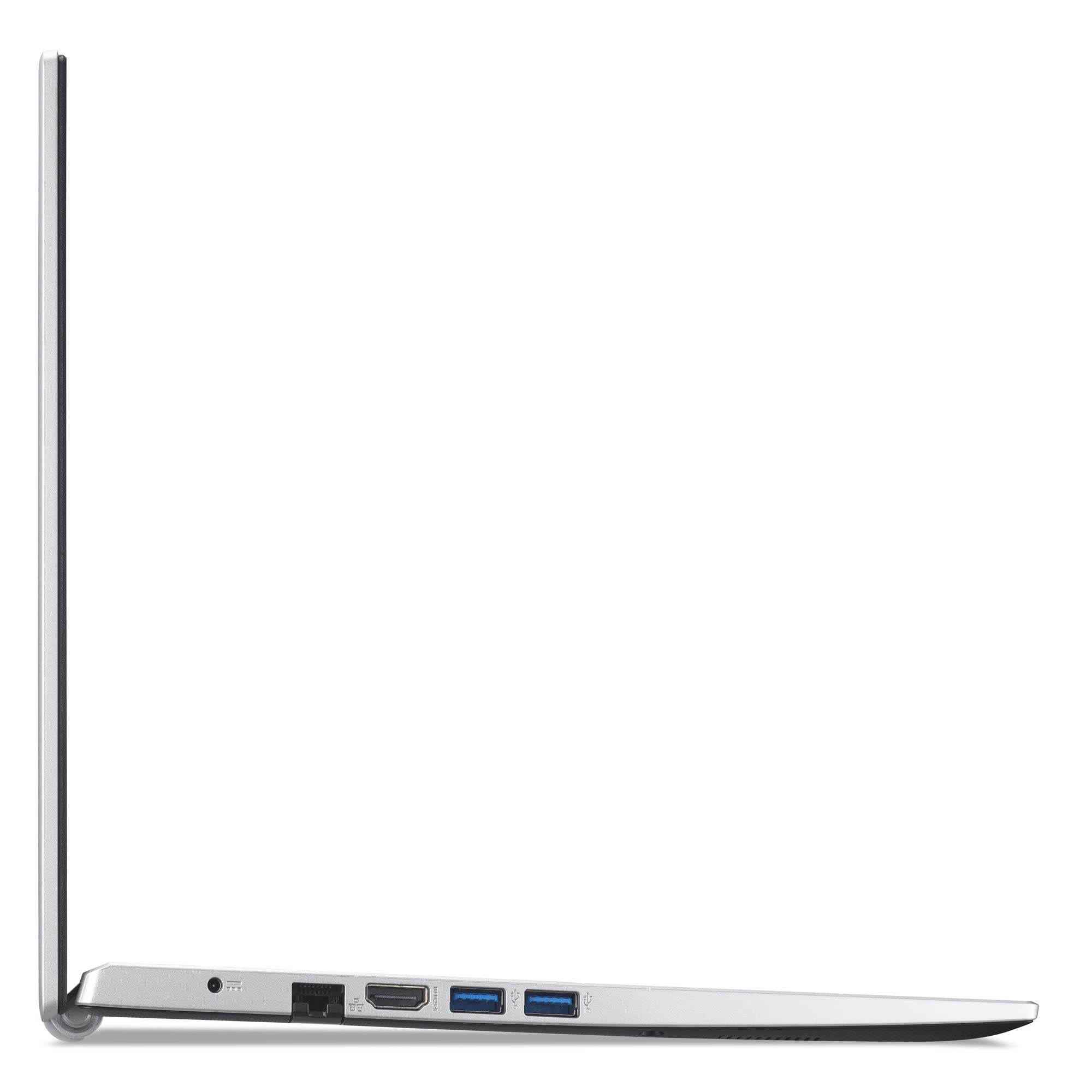 Acer Aspire 17.3" FHD (1920x1080) IPS Laptop | 11th Gen Intel i5-1135G7 4-Core | Intel Iris Xe Graphics | Wi-Fi | Bluetooth | HDMI | RJ-45 | 8GB DDR4 256GB SSD | Win10 Home | Pure Silver