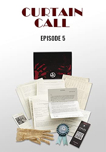 Hunt A Killer: Curtain Call - Complete Box Set, Murder Mystery Game, Take on the Unsolved Case as an Independent Challenge, for Date Night or with Family & Friends as Detectives for Game Night