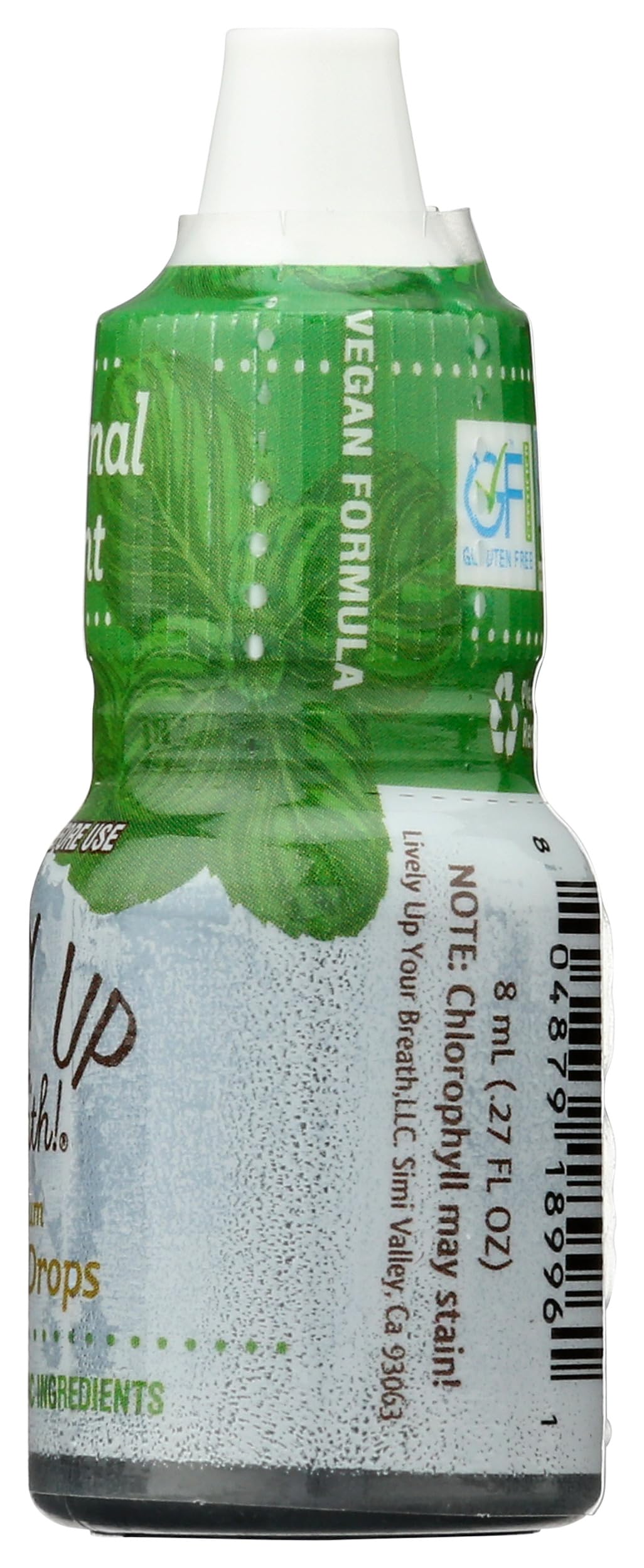 Lively Up Your Breath, Breath Freshener Original Mint Organic, 0.27 Fl Oz