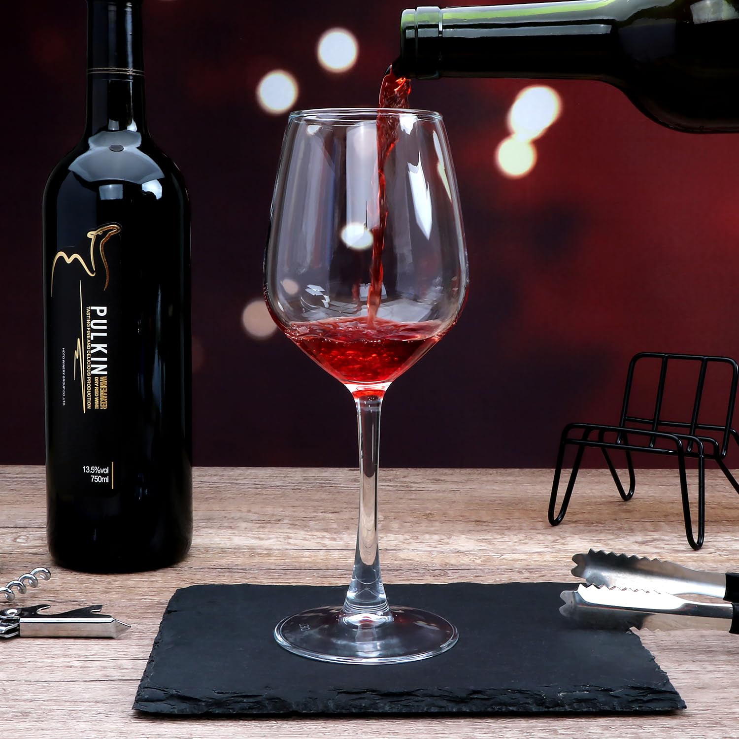 Cadamada Wine Glasses Set of 12,12oz Red Wine Glasses,for Red or White Wine, High-end Banquet, Party, Bar, Wedding, Gift (12 pcs)
