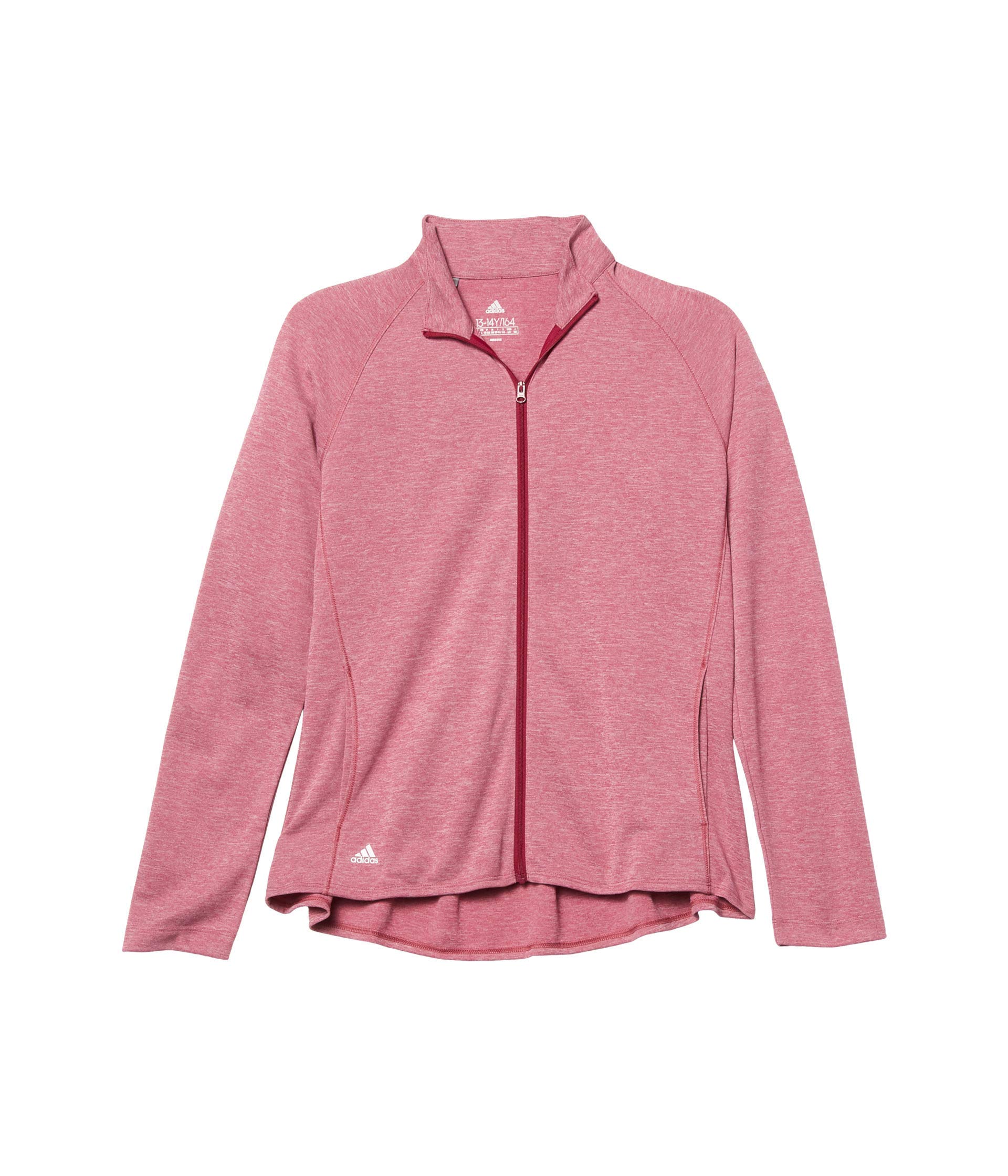 adidas Golf Heathered Knit Jacket, Power Berry Melange, X-Large
