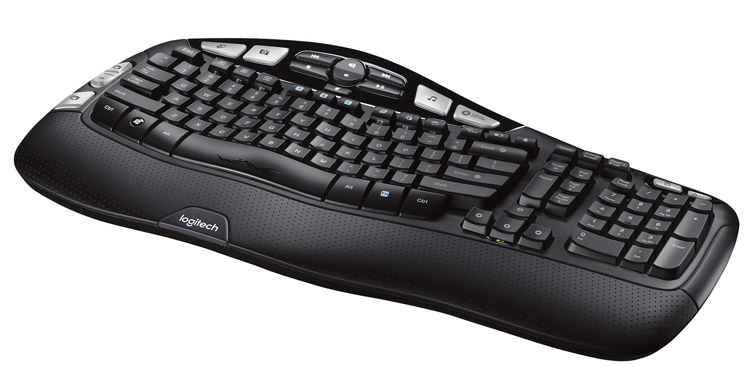 Logitech K350 2.4Ghz Wireless Keyboard (Renewed)