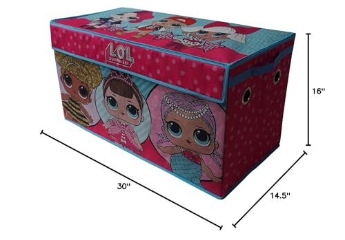 LOL Surprise Collapsible Storage Trunk, Multicolor