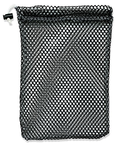Handy Laundry Mesh Stuff Bag - Durable Mesh Bag with Sliding Drawstring Cord Locking Closure.