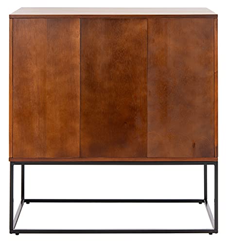 Safavieh Home Collection Marquise Brown 3-Drawer Storage Living Room Bedroom Chest CHS5002A