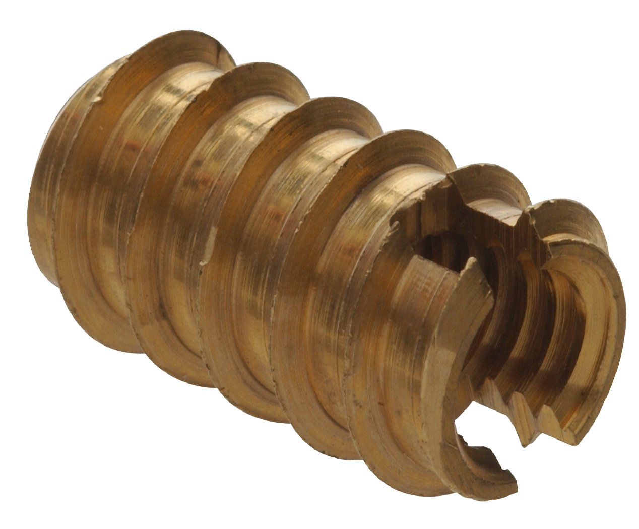 Hillman 3018 10-24-Inch Brass Wood Insert, 25-Pack