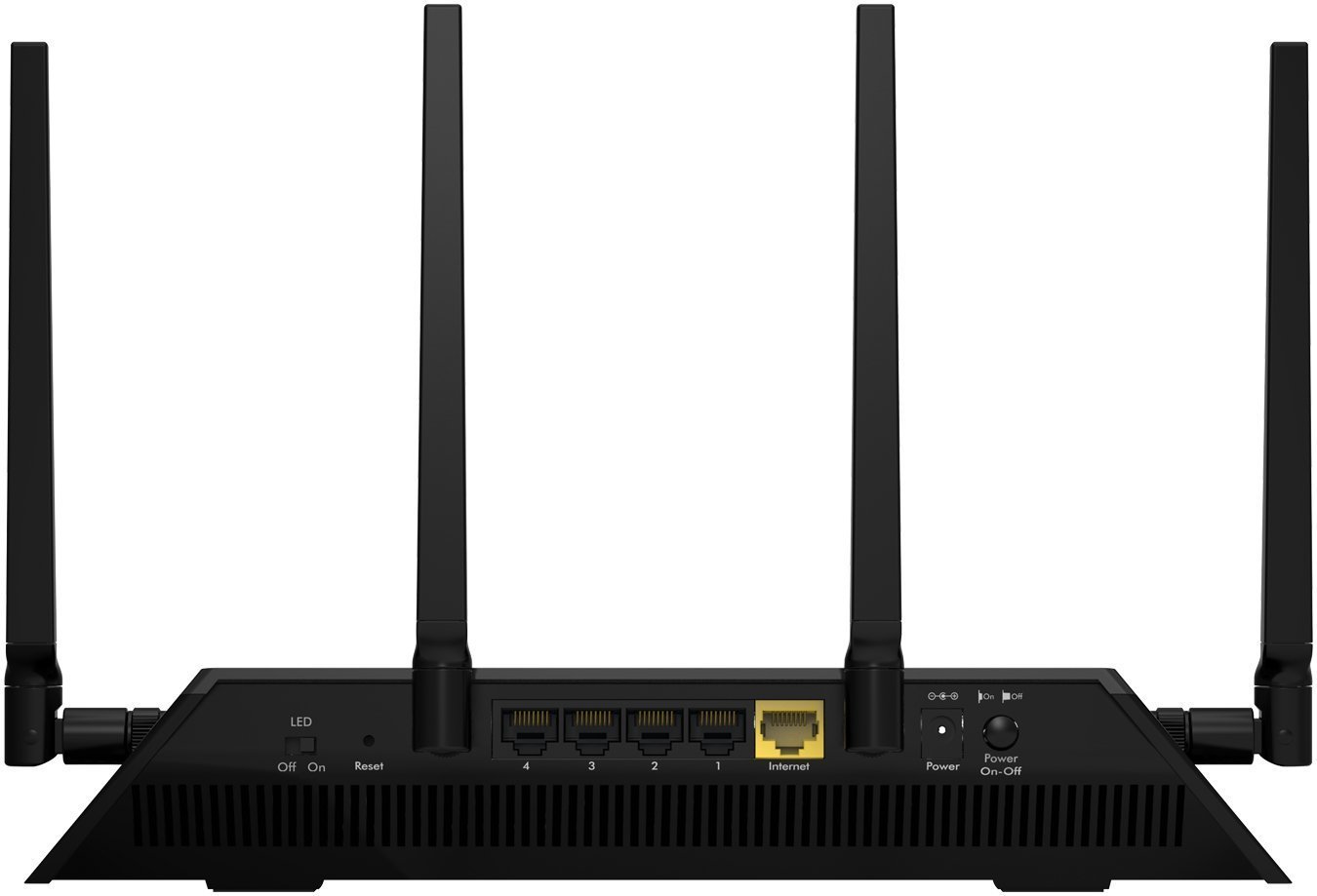 Netgear R7500-200NAS Nighthawk X4 Ultimate Gaming Router - AC2350 4X4 MU-MIMO Dual Band WiFi Gigabit Router (R7500v2) with Open Source Support. Compatible with Amazon Echo/Alexa